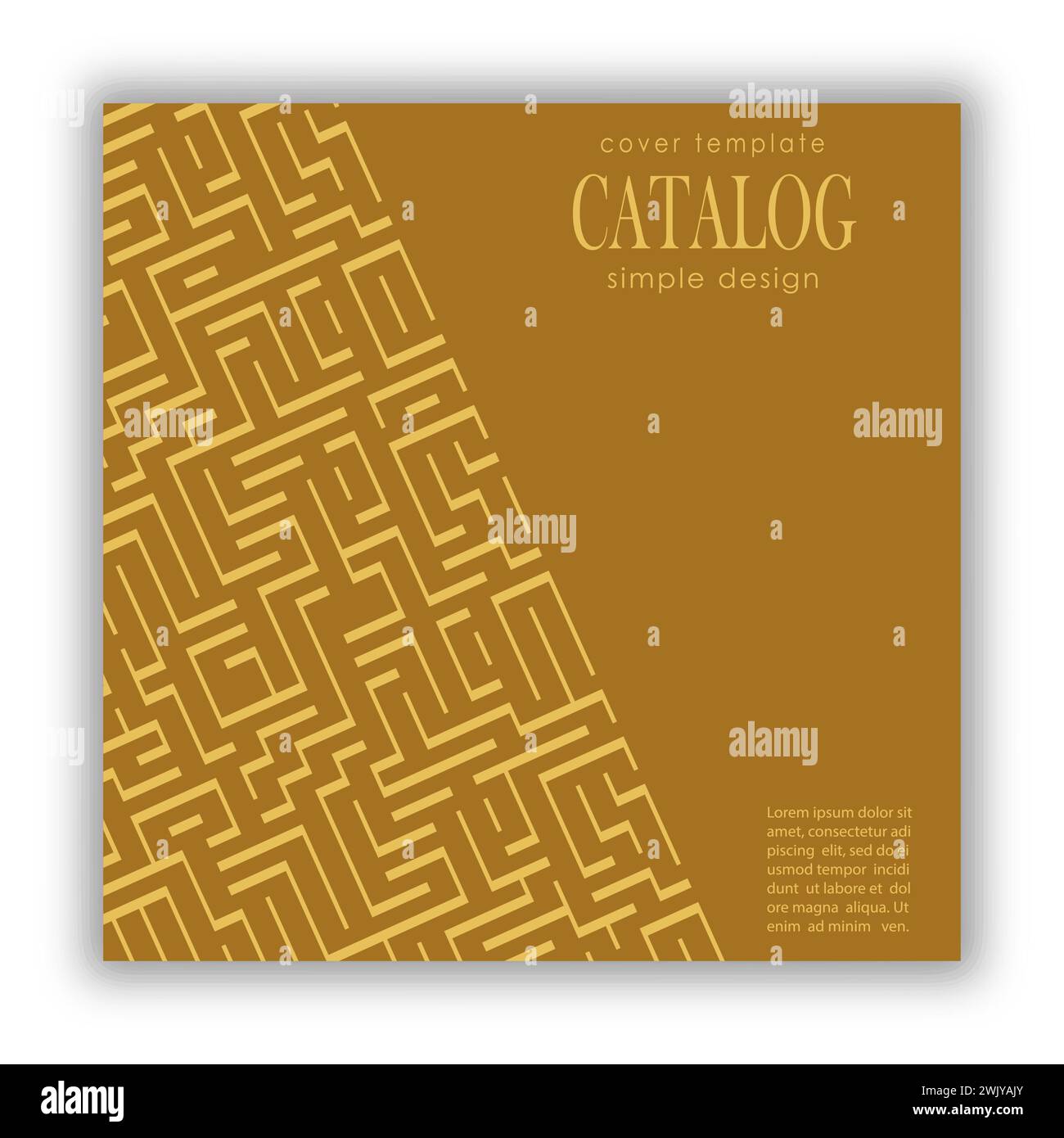 Cover. A linear composition of a banner, brochure, catalog, or booklet ...