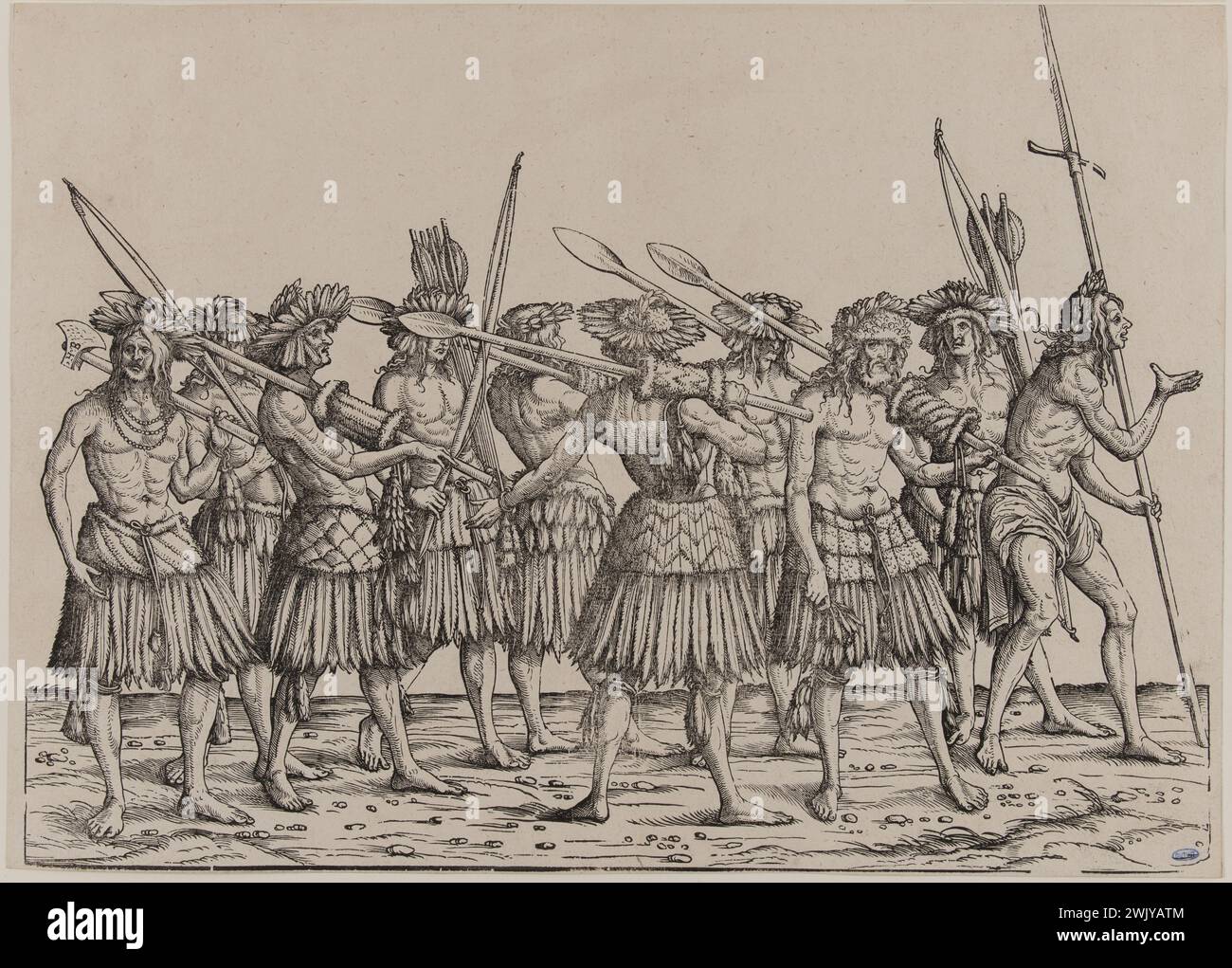 Drawing of triumphant procession hi-res stock photography and images ...