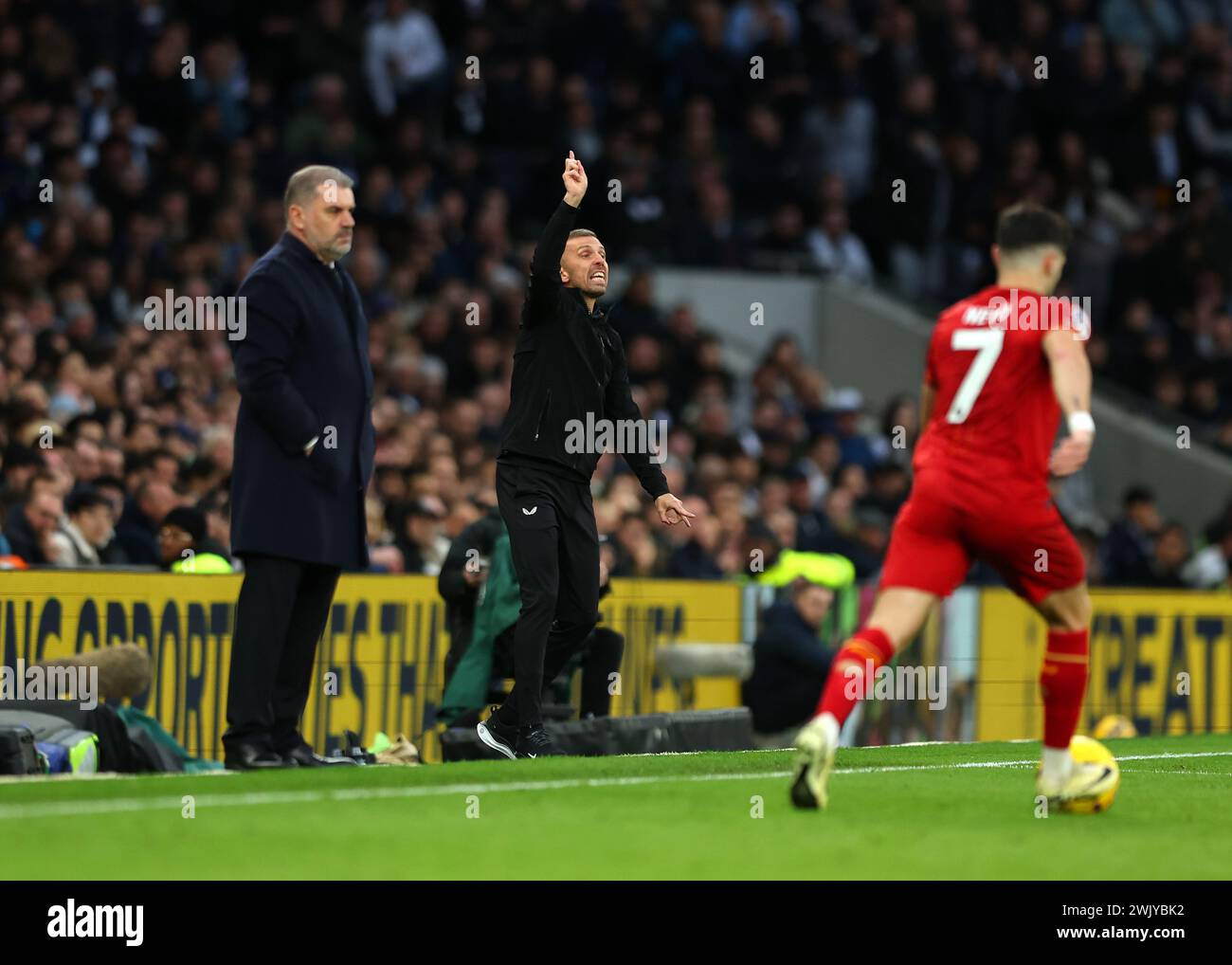 Tottenham Hotspur Stadium, London, UK. 17th Feb, 2024. Premier League ...