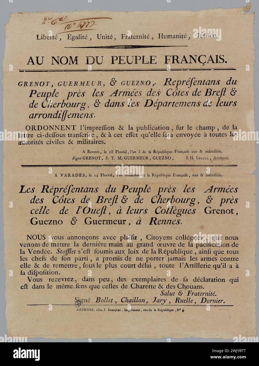 Impression of the french revolution hi-res stock photography and images ...
