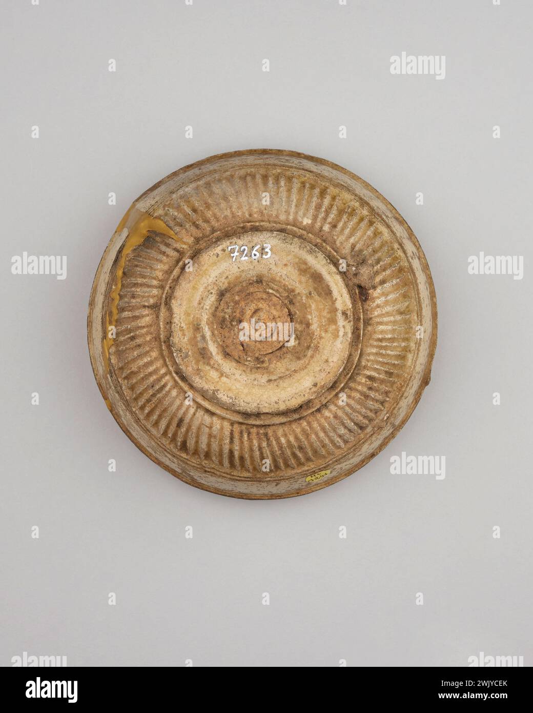 Small cup. Covered sandstone. Cernuschi Museum, Asia Museum of Asia in ...