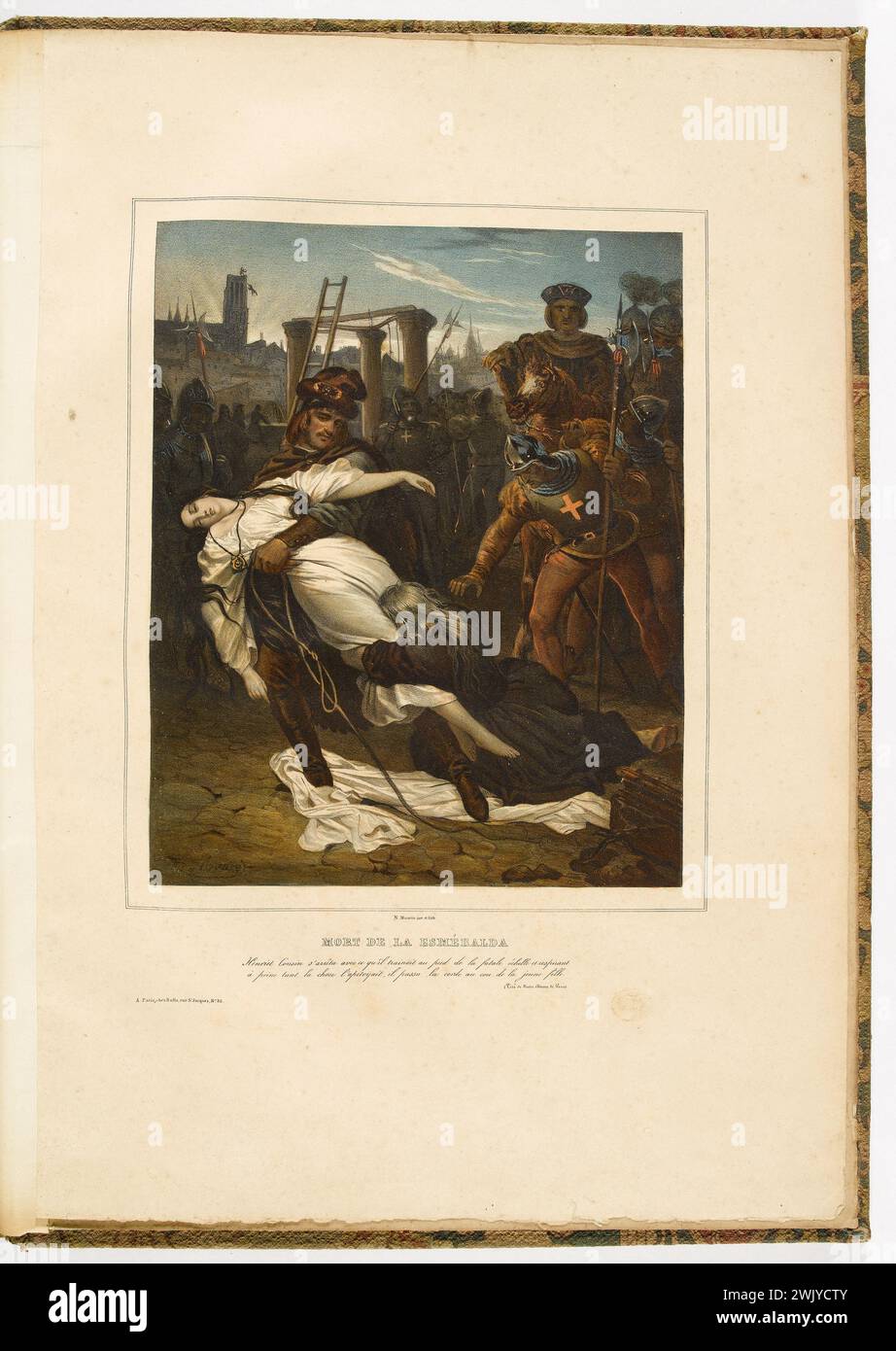 Nicolas-Eustache Maurin (1799-1850). "Fake album" La Esmeralda ". The ...