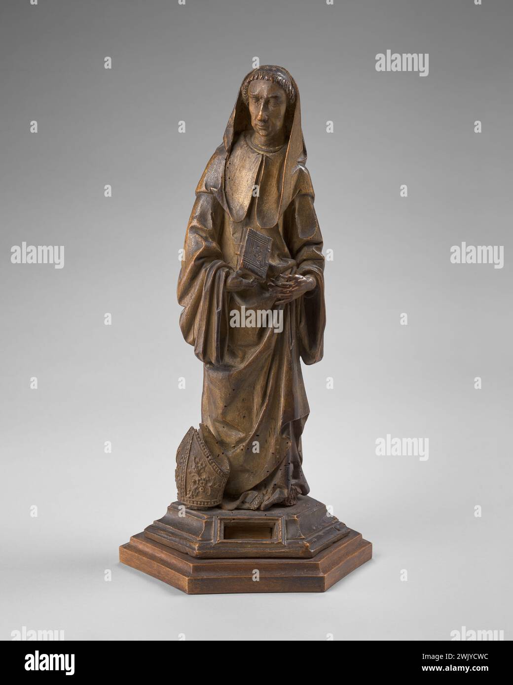 Anonymous, monk statuette (dummy title). Drink. Houses of Victor Hugo ...