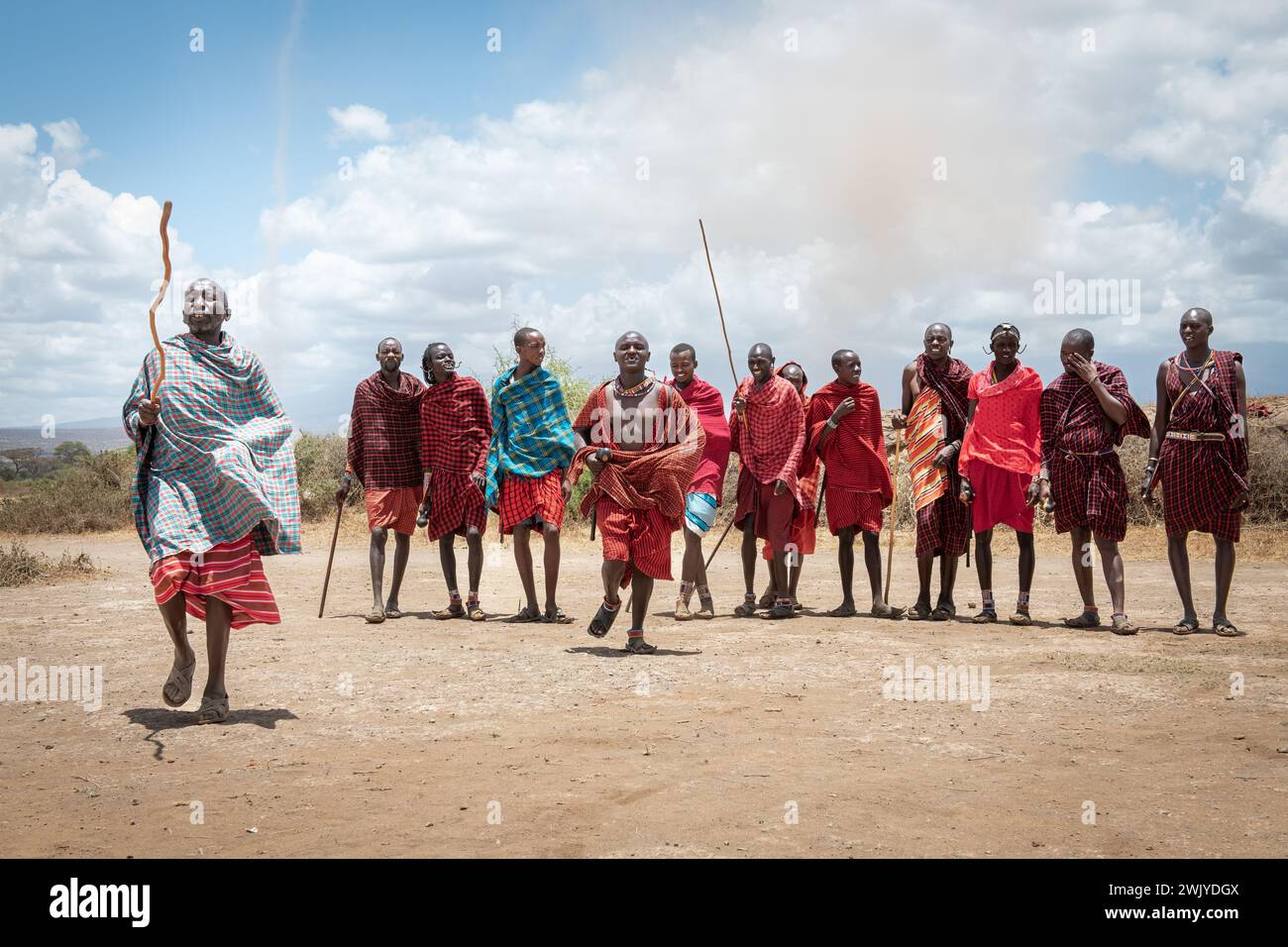 Masai people hi-res stock photography and images - Alamy