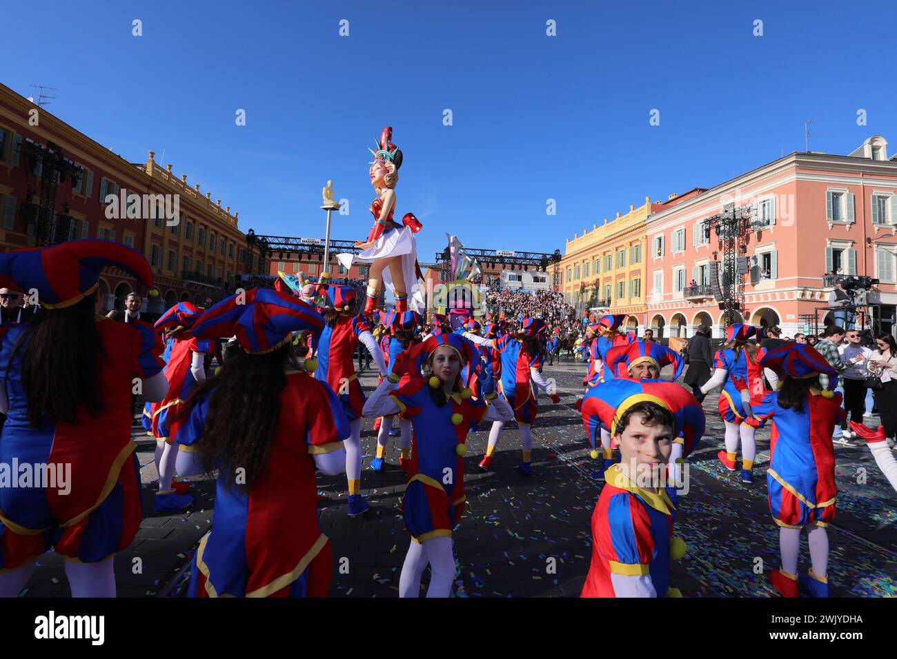 Nice, France. 17th Feb, 2024. © PHOTOPQR/NICE MATIN/Franz Chavaroche ...