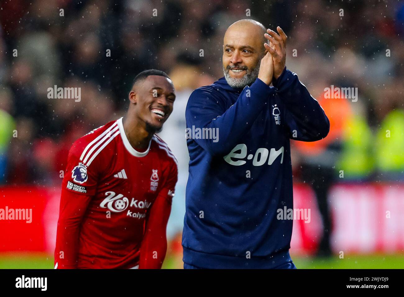 The City Ground, Nottingham, UK. 17th Feb, 2024. Premier League ...