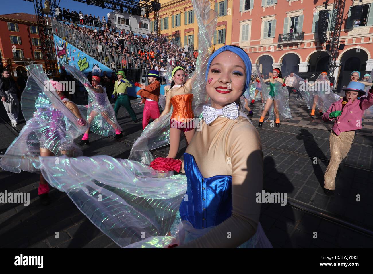 Nice, France. 17th Feb, 2024. © PHOTOPQR/NICE MATIN/Franz Chavaroche ...