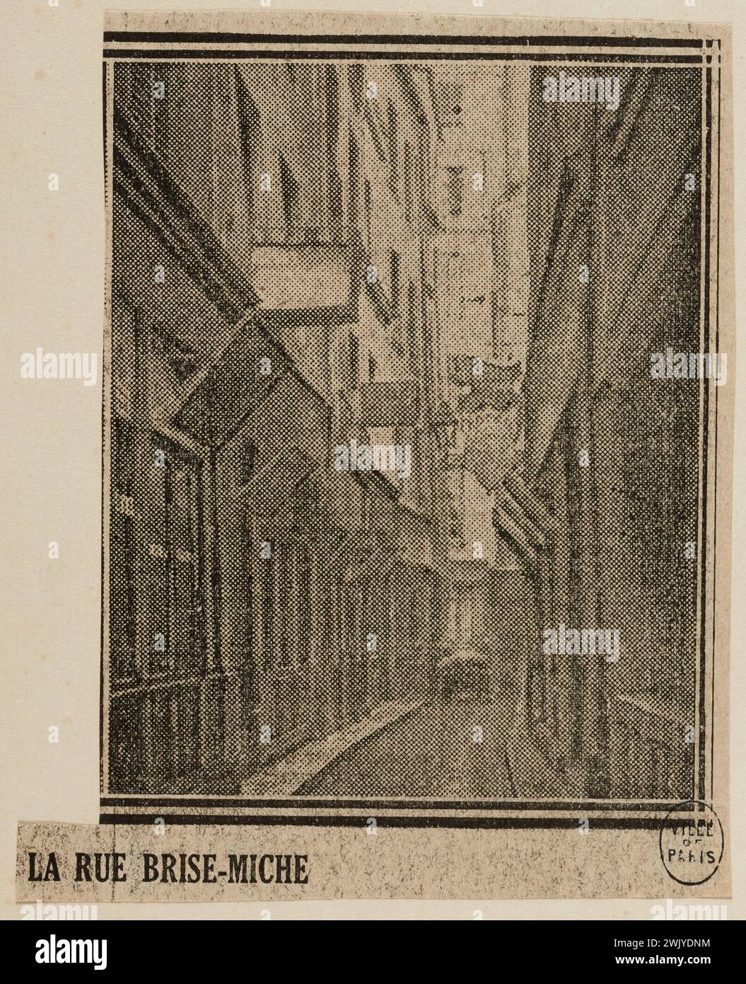 Anonymous, at the corner of the Brise-Miche and Pierre-aUR-LARD ...