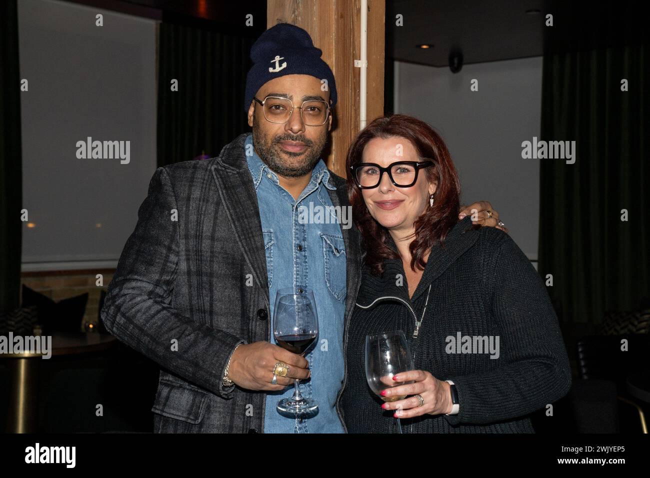 Rainbow Sun Francks and Teri Hart attend a special screening of feature ...