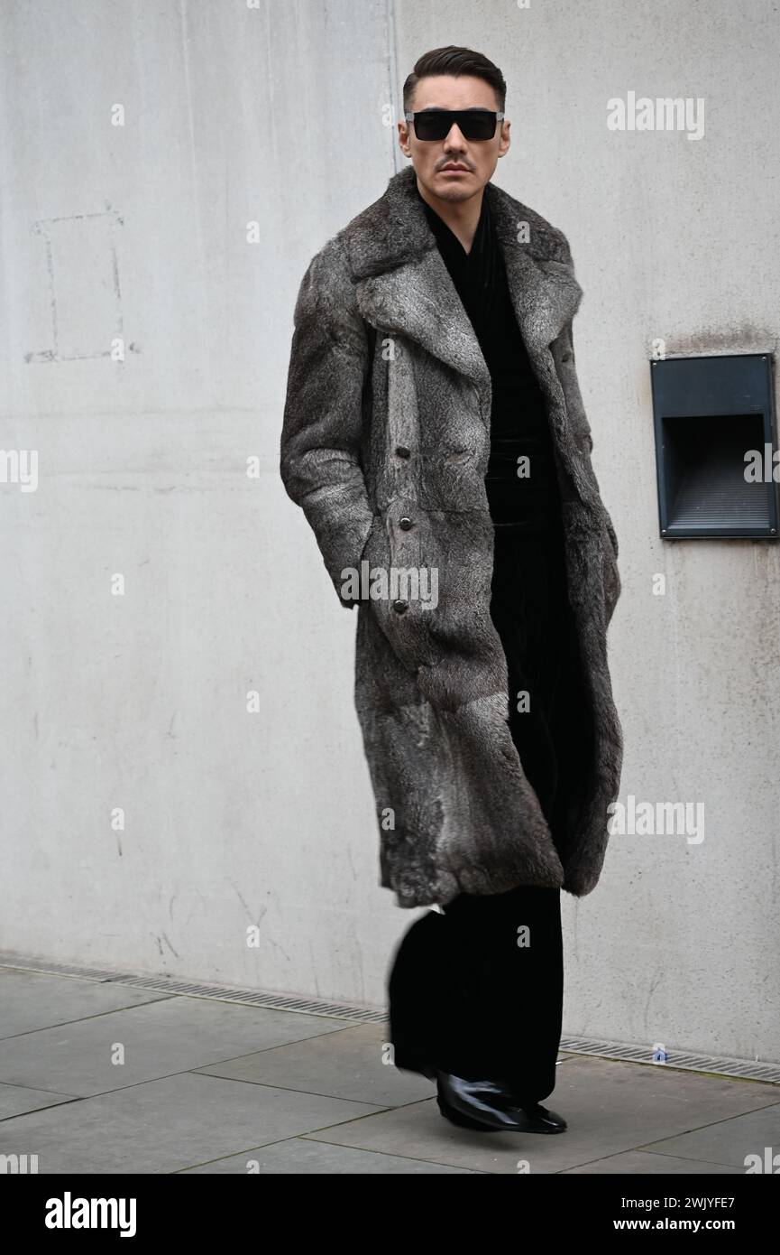 London, UK. 17th Feb, 2024. Hu Bing is a Chinese actor attends the 2024 ...