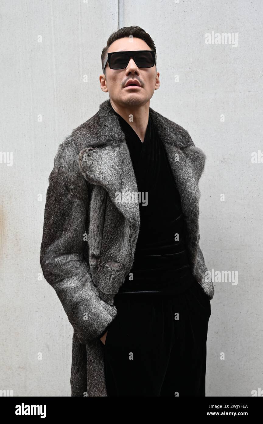 London, UK. 17th Feb, 2024. Hu Bing is a Chinese actor attends the 2024 ...