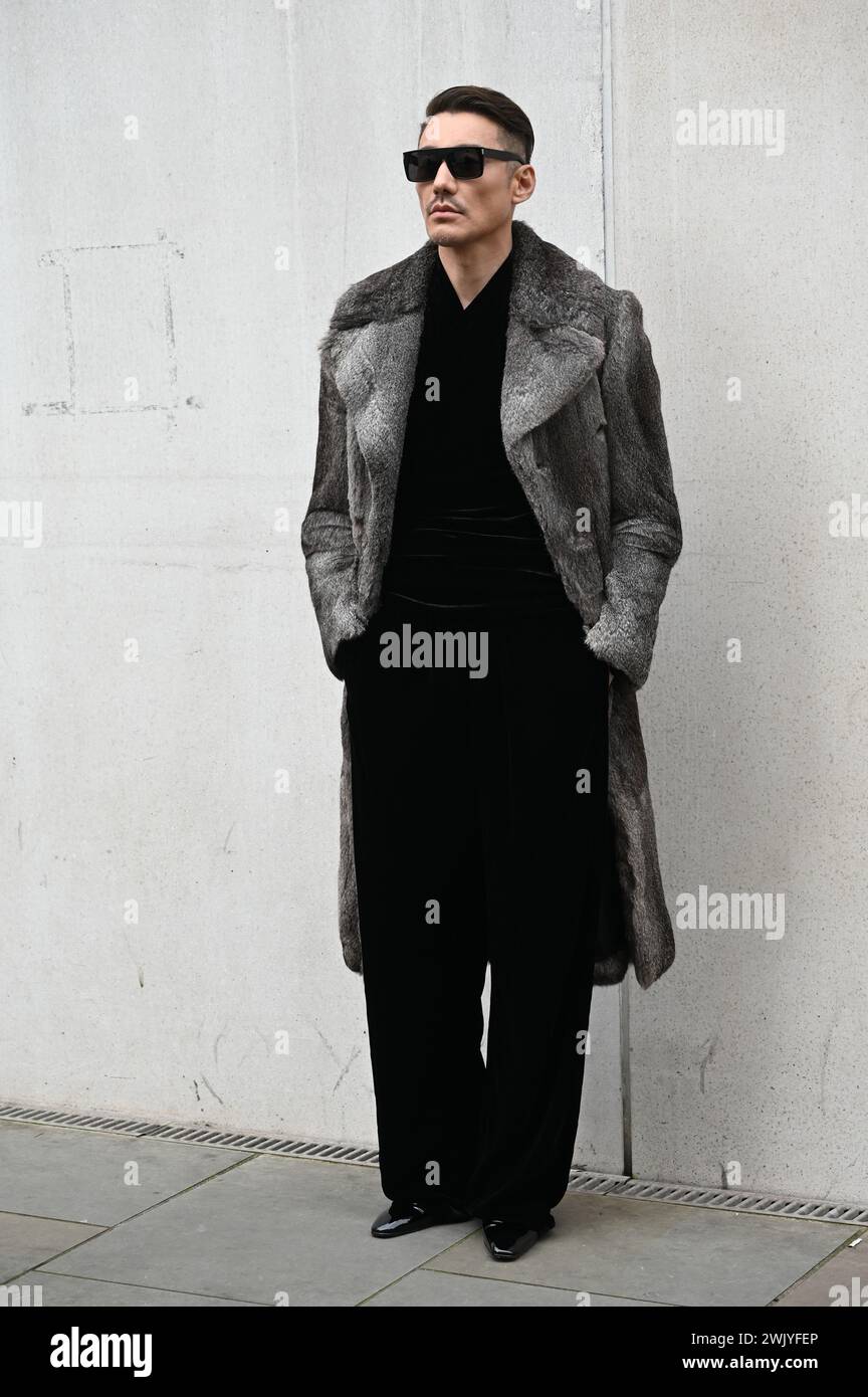 London, UK. 17th Feb, 2024. Hu Bing is a Chinese actor attends the 2024 ...