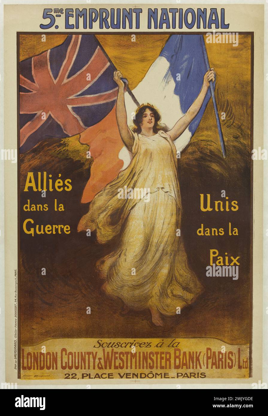 Paris 1925 poster hi-res stock photography and images - Alamy