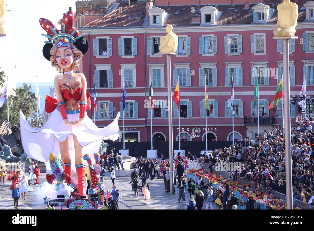 Nice, France. 17th Feb, 2024. © PHOTOPQR/NICE MATIN/Franz Chavaroche ...