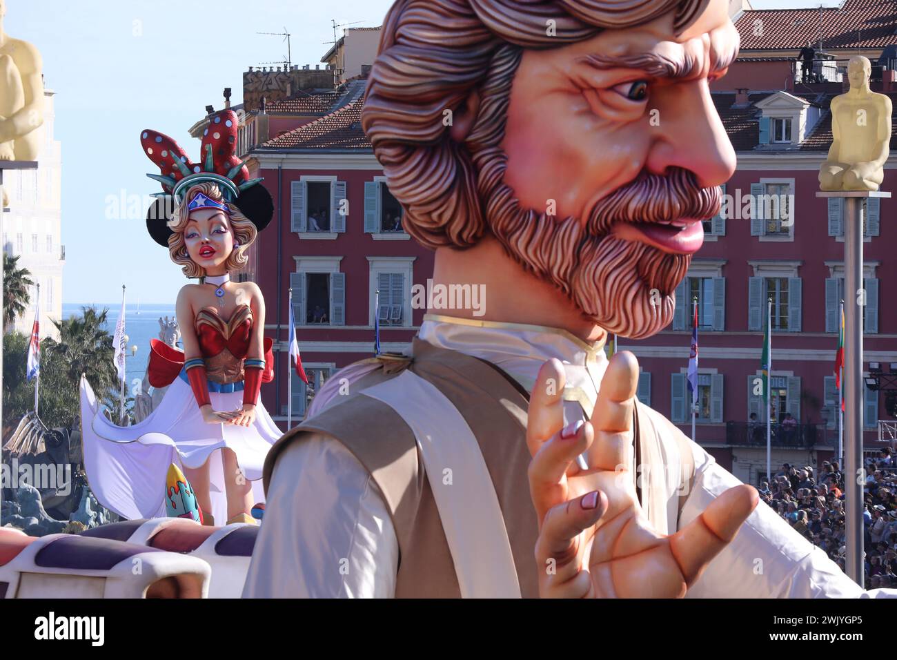 Nice, France. 17th Feb, 2024. © PHOTOPQR/NICE MATIN/Franz Chavaroche ...