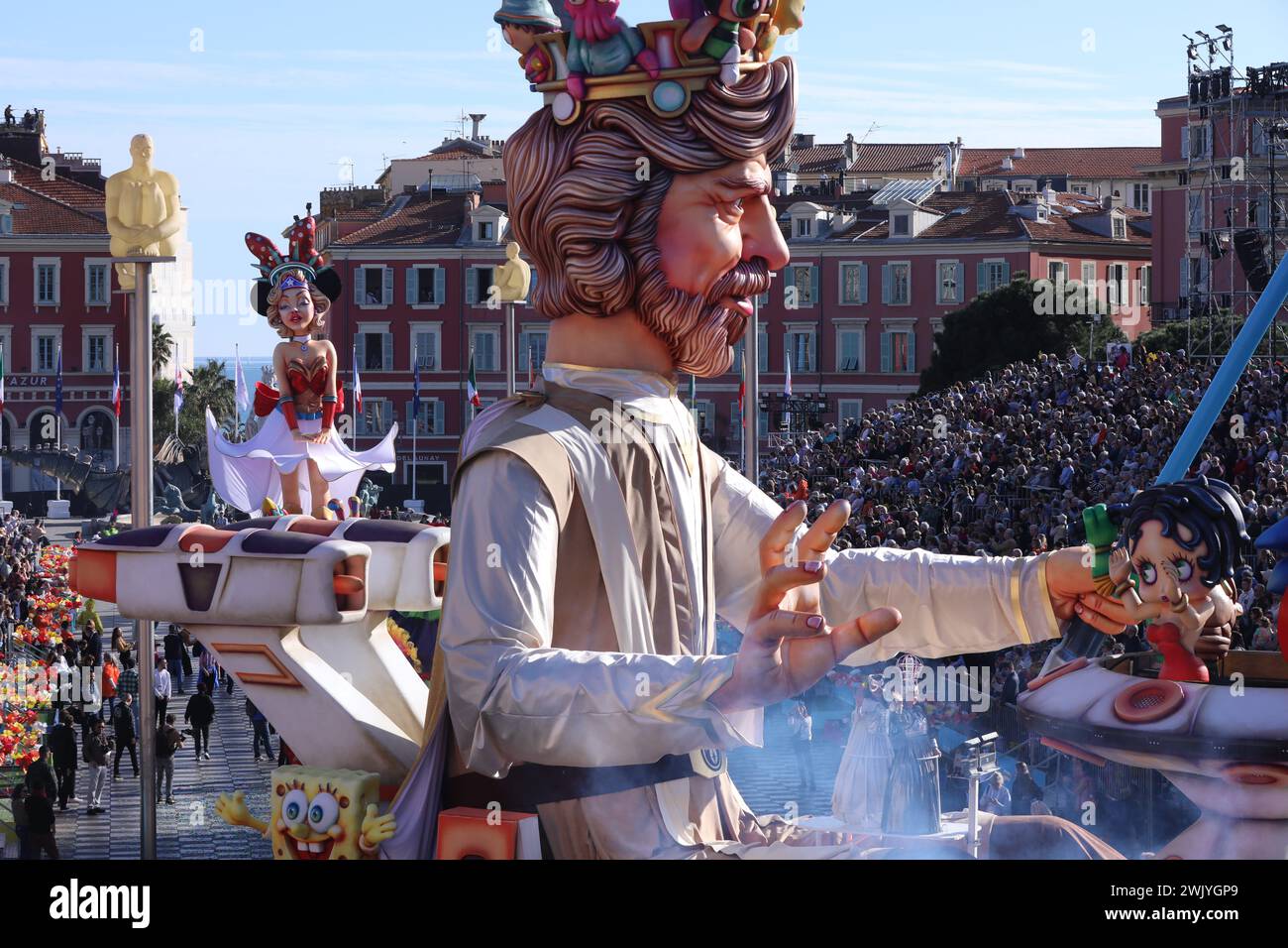 Nice, France. 17th Feb, 2024. © PHOTOPQR/NICE MATIN/Franz Chavaroche ...