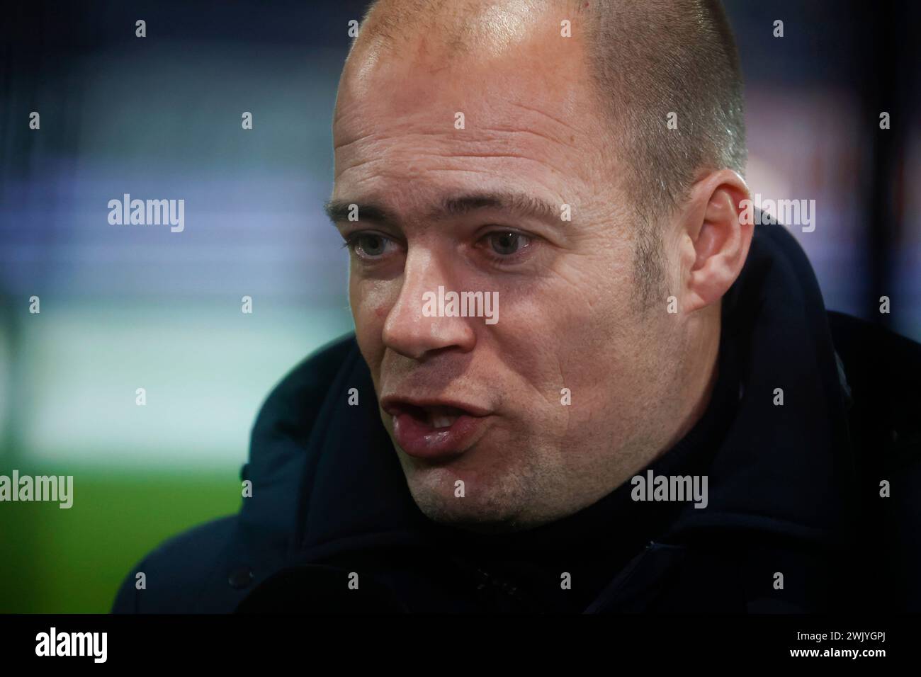 SITTARD, NETHERLANDS - FEBRUARY 17 : Danny Buijs headcoach of Fortuna ...