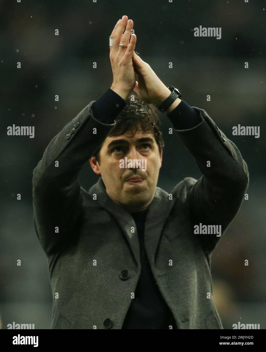 Bournemouth Head Coach Andoni Iraola during the Premier League match ...