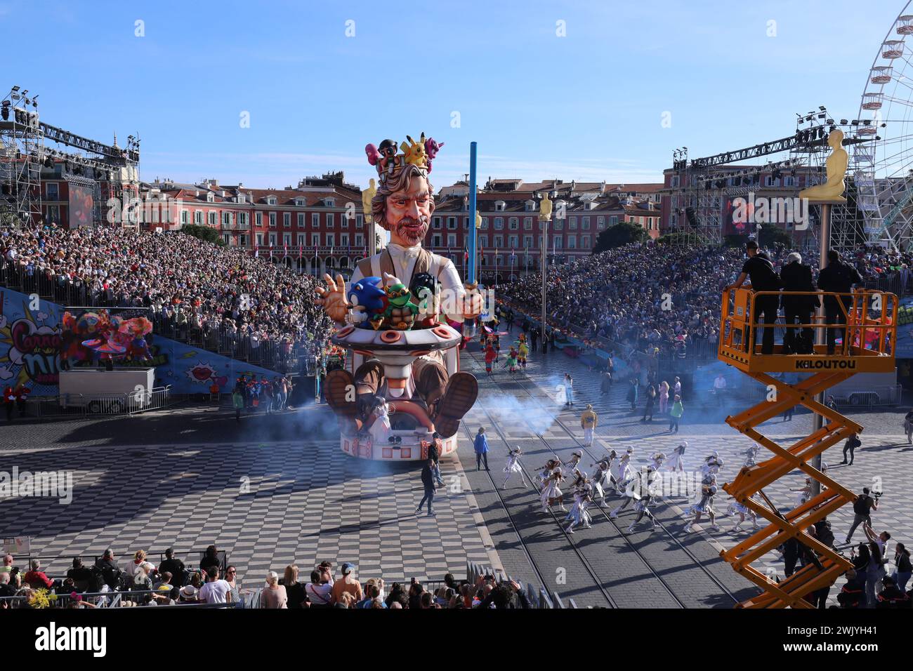 Nice, France. 17th Feb, 2024. © PHOTOPQR/NICE MATIN/Franz Chavaroche ...