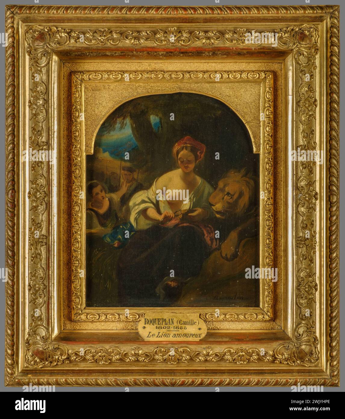 Roqueplan, Camille Joseph Etienne (N.1803-02-18-D.1855-09-29), Le Lion ...