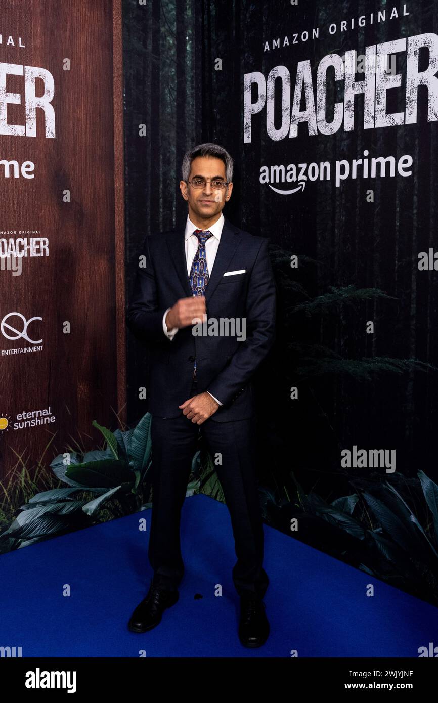 London, UK. 17 February 2024. Richie Mehta, creator, writer and ...
