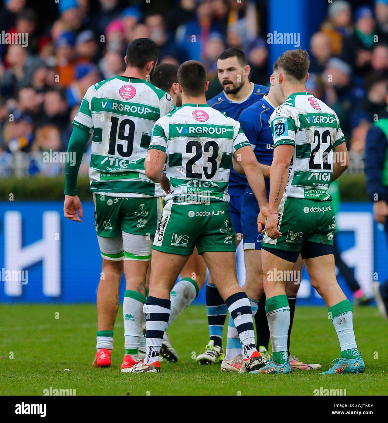RDS Arena, Ballsbridge, Dublin, Ireland. 17th Feb, 2024. United Rugby ...