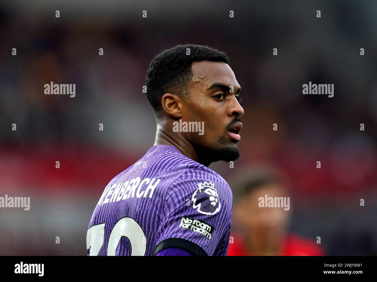 Liverpool's Ryan Gravenberch during the Premier League match at the ...