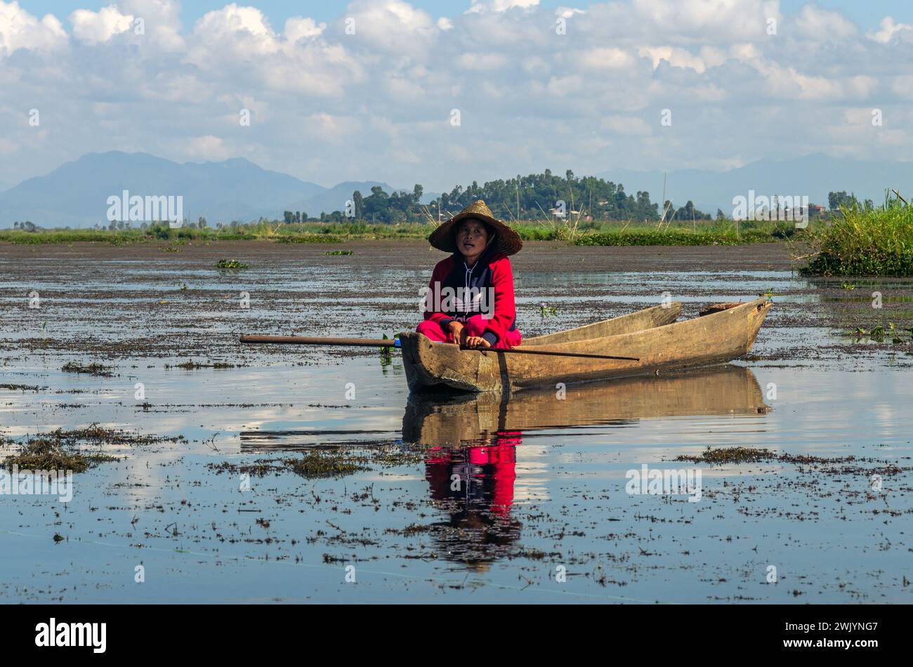 Loktak Lake and landscapes at manipur india Stock Photo - Alamy