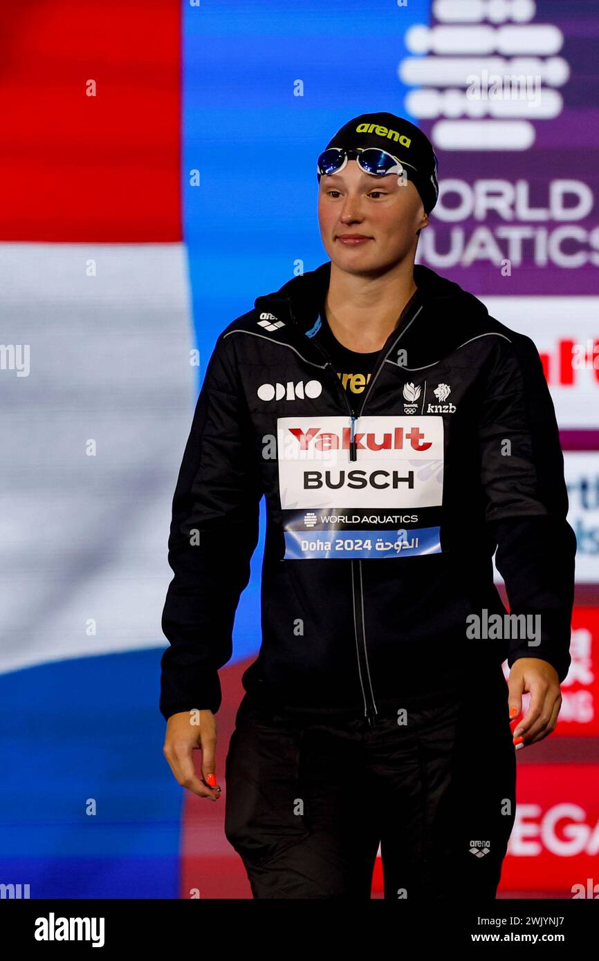 Doha, Qatar. 17th Feb, 2024. DOHA, QATAR - FEBRUARY 17: Kim Busch of ...