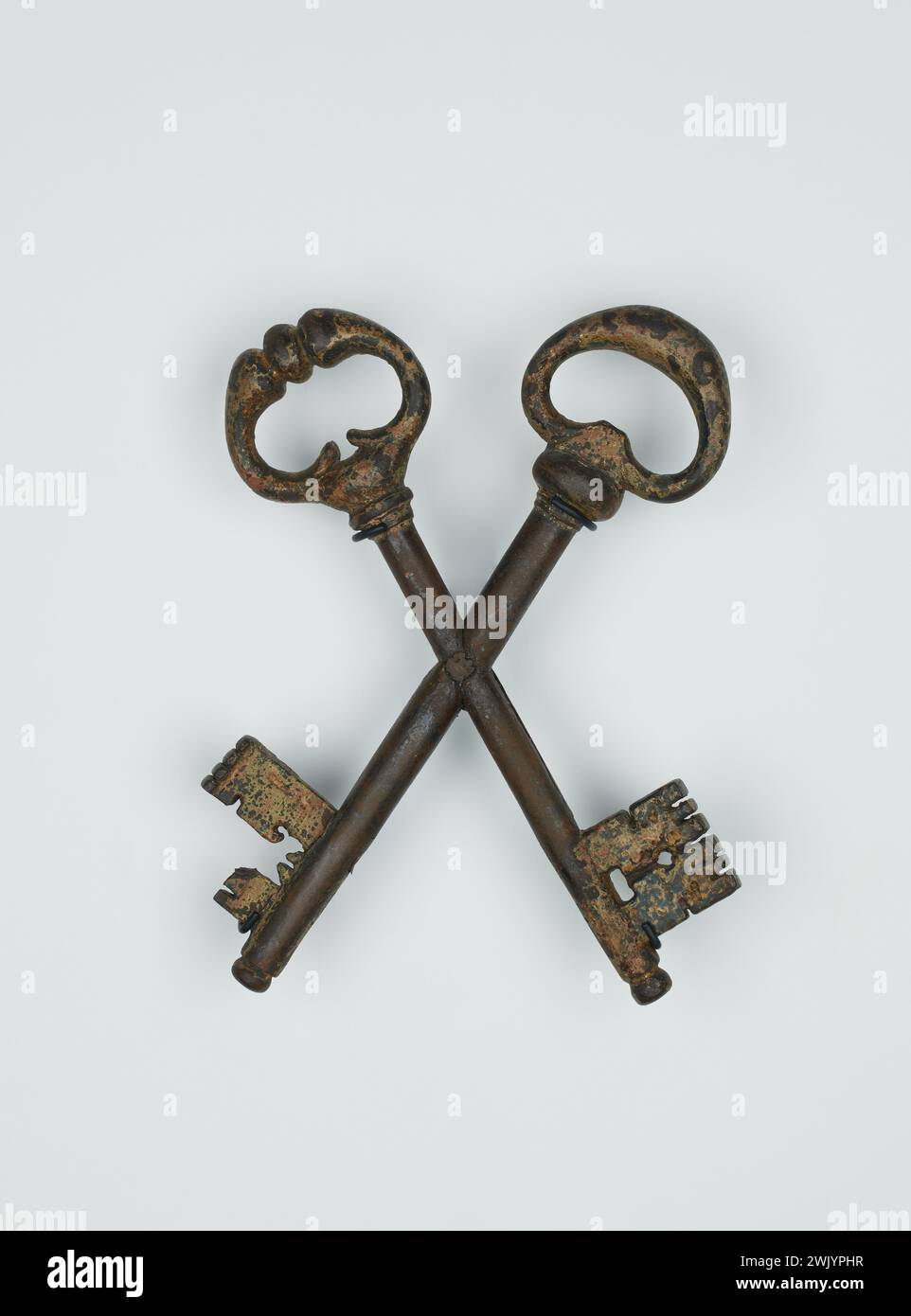 Anonymous, with two cross keys. Locksmith brand. Paris (dummy title ...