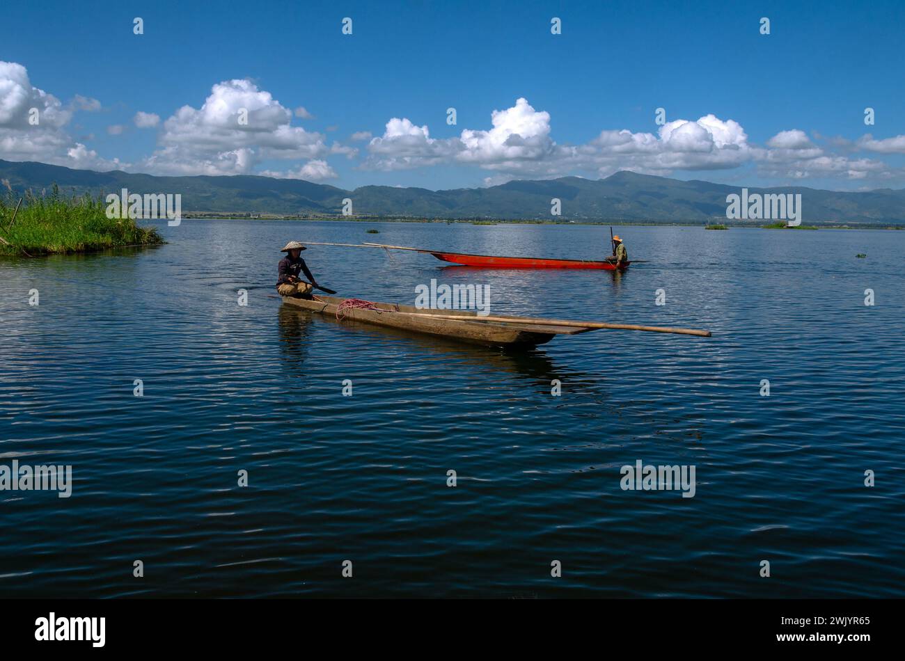 Loktak Lake and landscapes at manipur india Stock Photo - Alamy