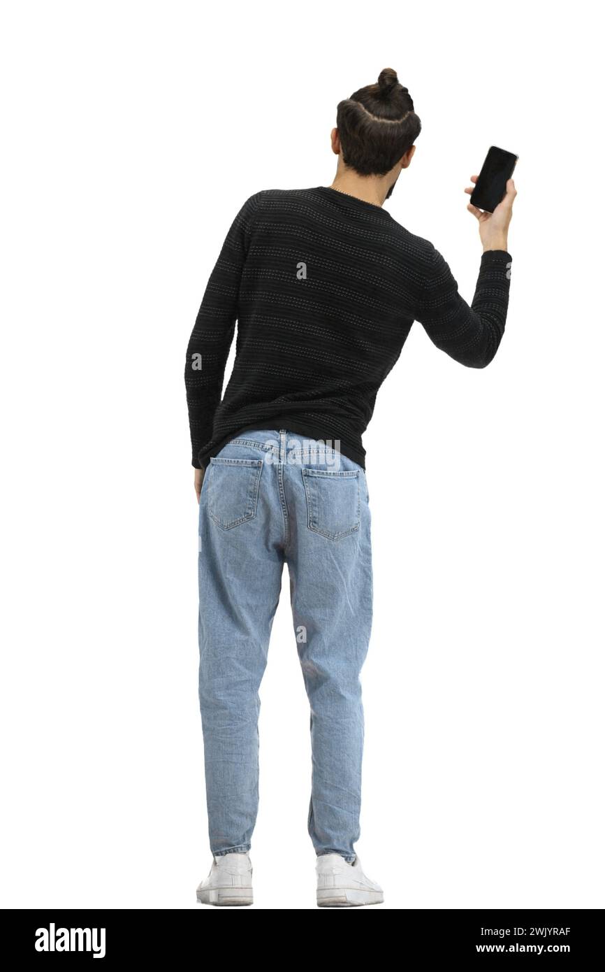 Man waving pointing finger on hi-res stock photography and images - Alamy