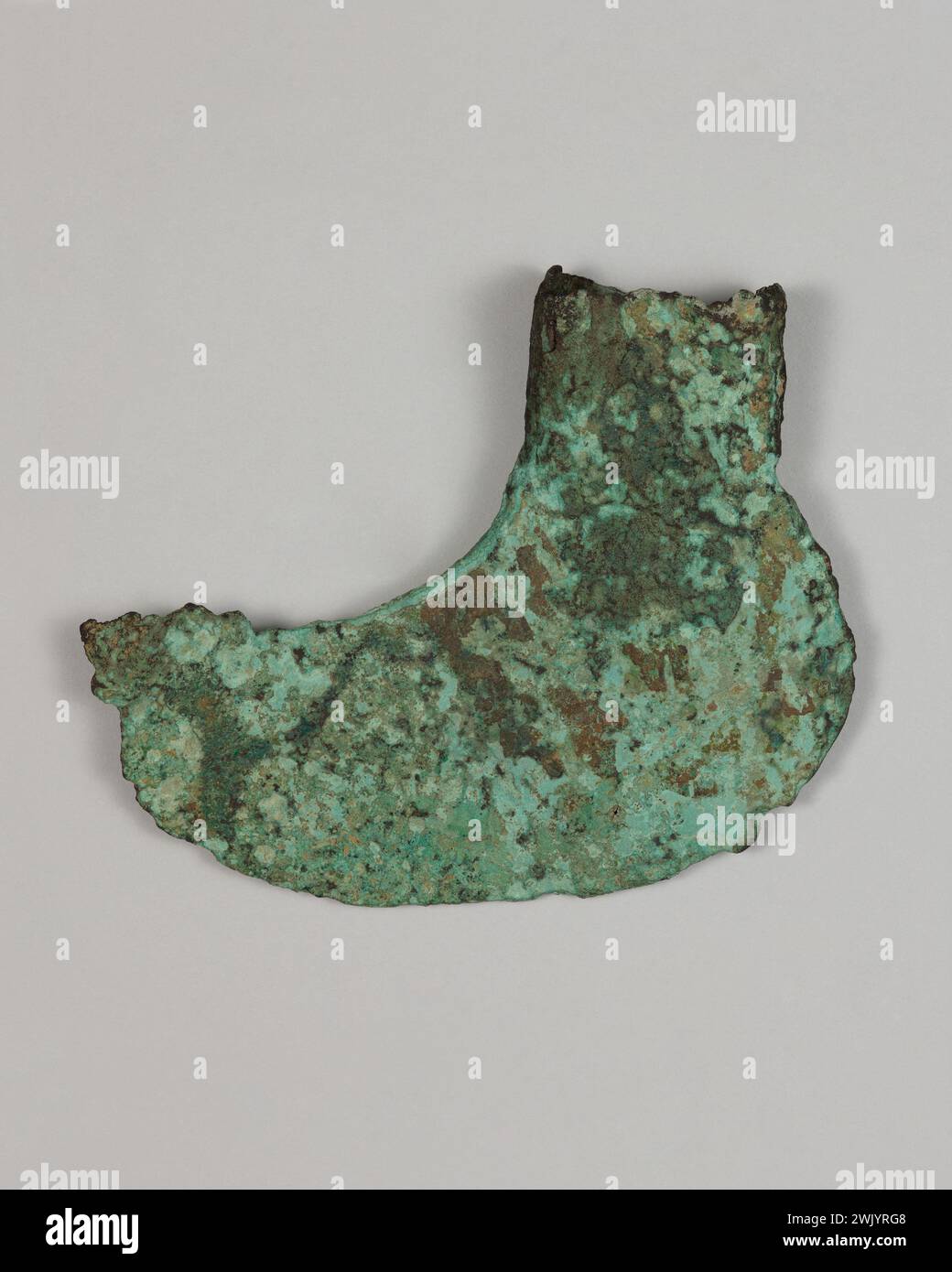 Pediform ax blade (common name). Bronze. Cernuschi Museum, Asia Museum ...