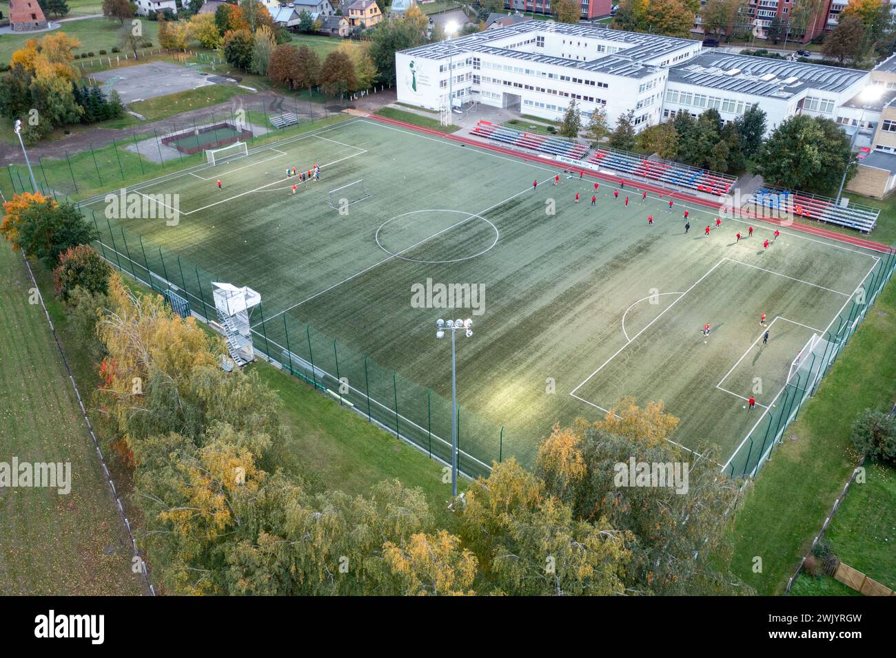 Drone soccer hi-res stock photography and images - Alamy