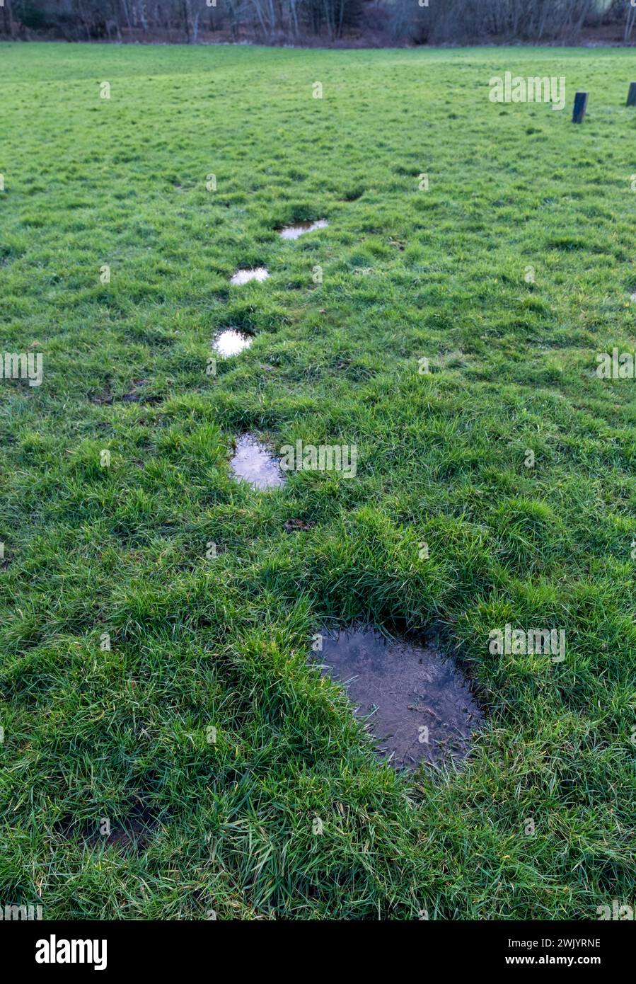 Kinneil Roman Fortlet, located on the Antonine wall, Kinneil estate, Bo ...