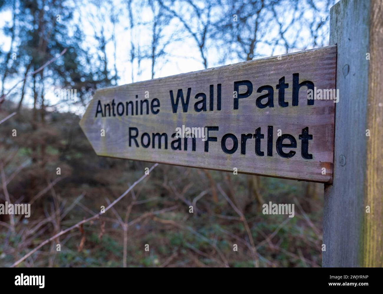 Kinneil roman fortlet information hi-res stock photography and images ...