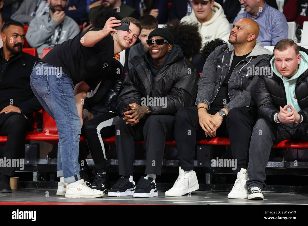 Munich, Germany. 17th Feb, 2024. Basketball: BBL Cup, Alba Berlin - ratiopharm Ulm, Final Four ...