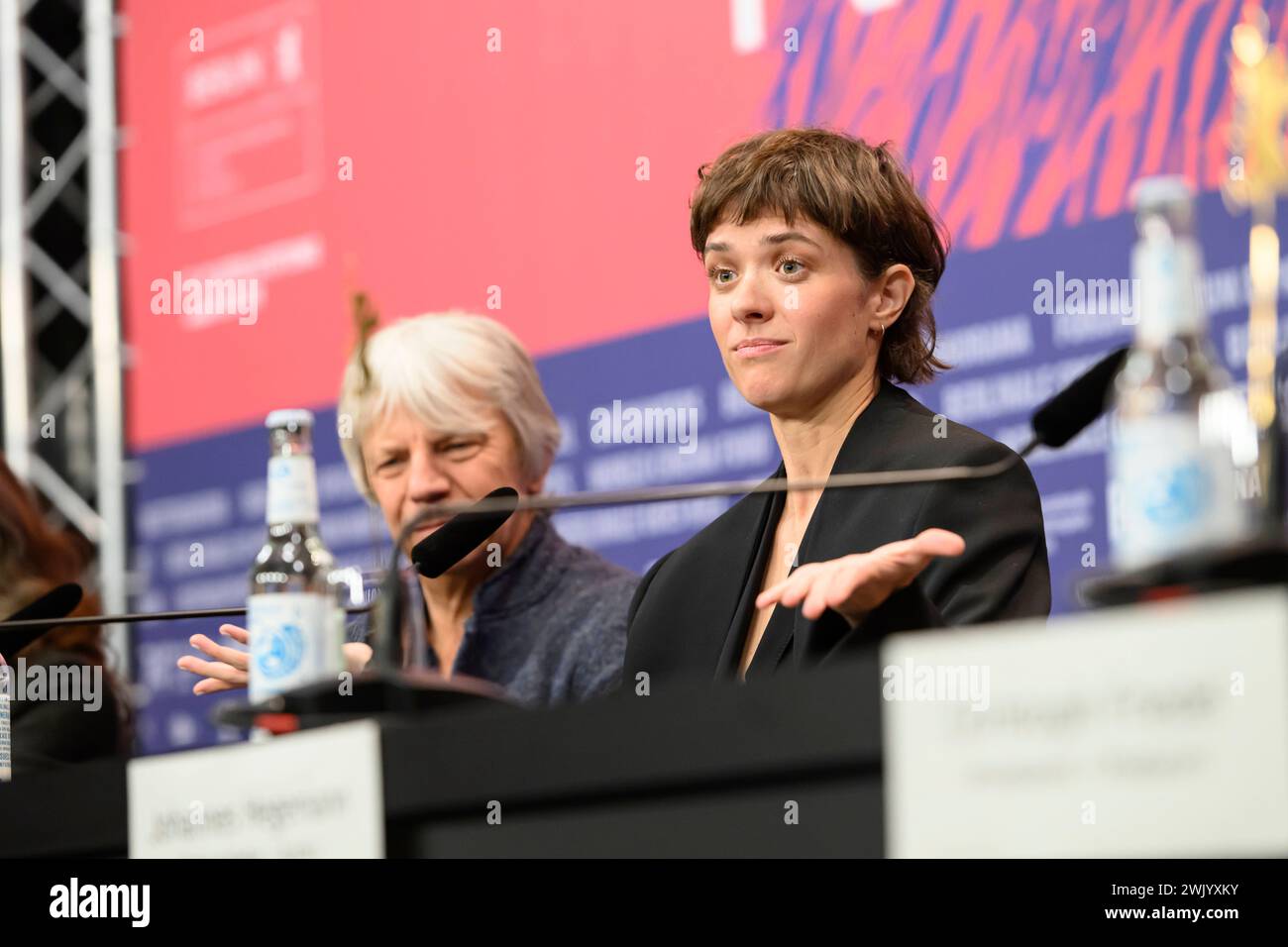 Liv Lisa Fries bei der Pressekonferenz zum Film IN LIEBE, EURE HILDE ...