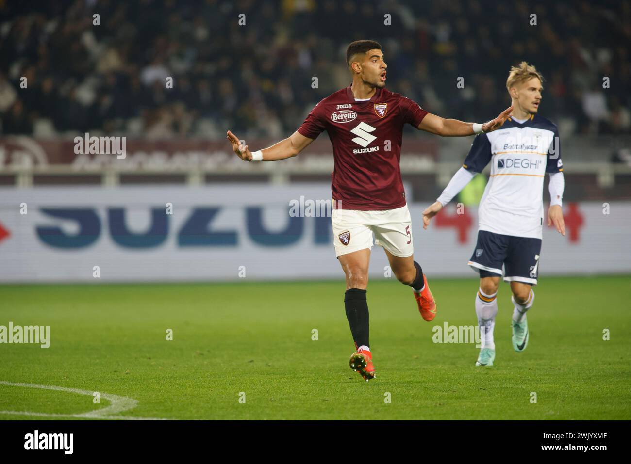 Turin, Italy. 16th Feb, 2024. Adam Masina of Torino Fc during the ...