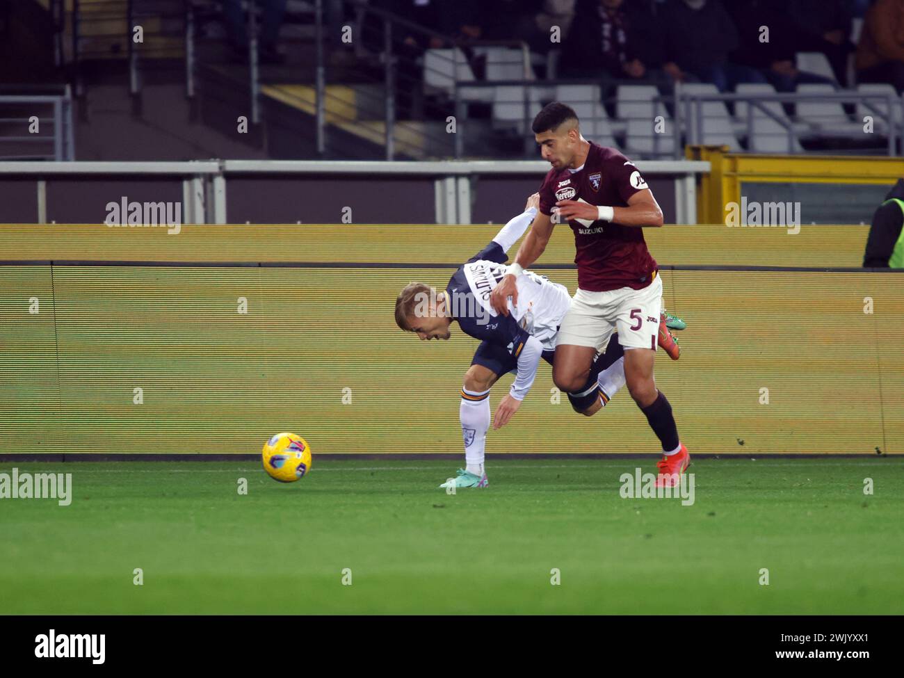 Turin, Italy. 16th Feb, 2024. Adam Masina of Torino Fc during the ...