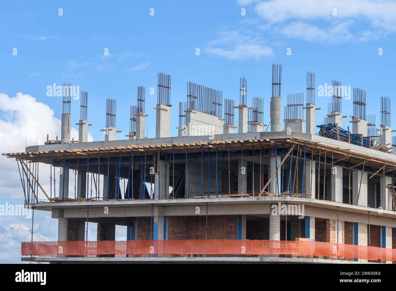 construction of a residential building in Cyprus near the sea 12 Stock ...