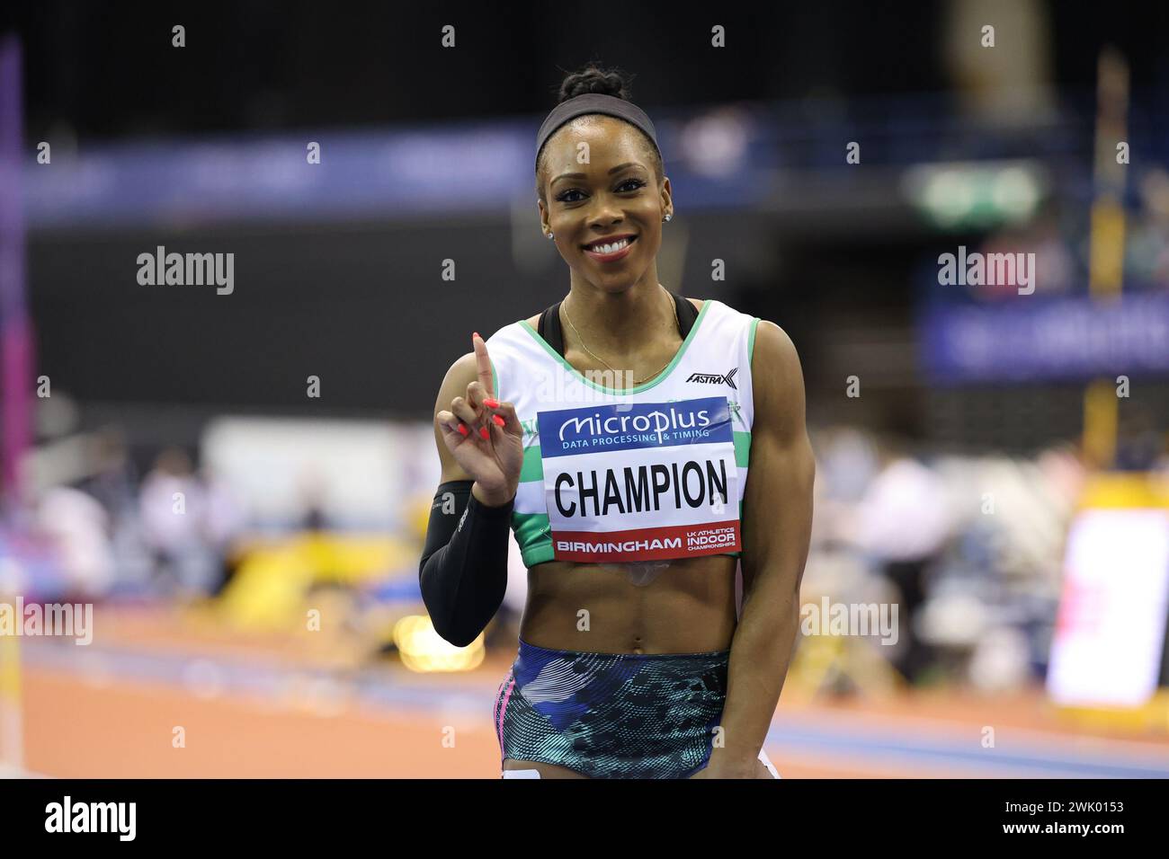 Cindy Sember wins the Womens 60m Hurdles Final ahead of Abi Pawlett and ...