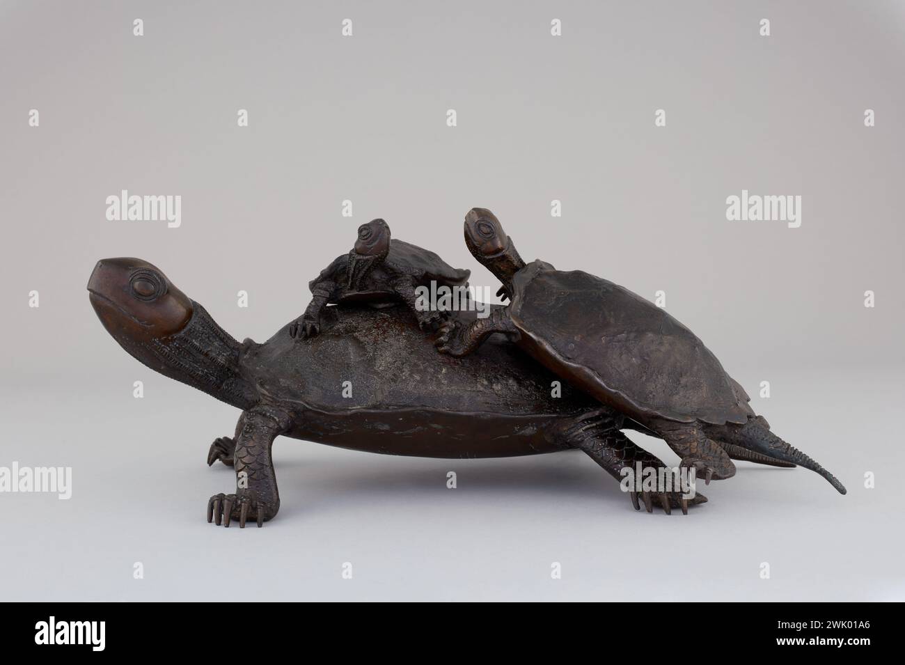 Three turtles. Bronze. Cernuschi Museum, Asia Museum of Asia in the ...
