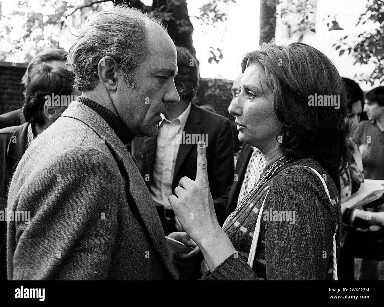 Argentine actors Jorge Rivera López (left) and Norma Aleandro (right ...