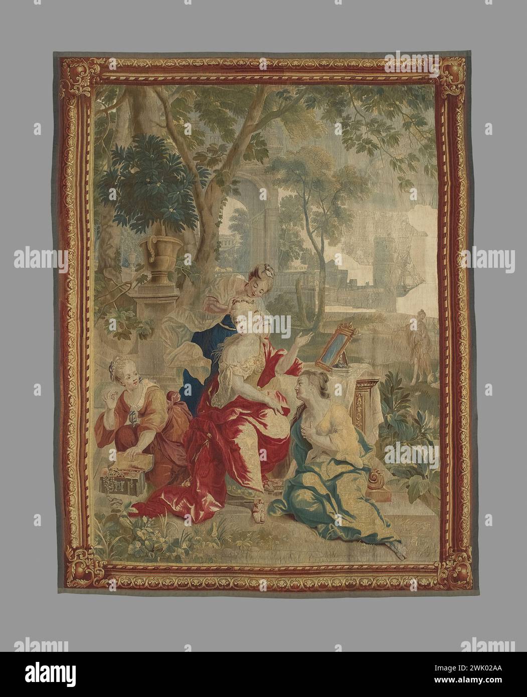 Van den hecke (workshop of) (n. - d.), The toilet of Venus (or psyche ...