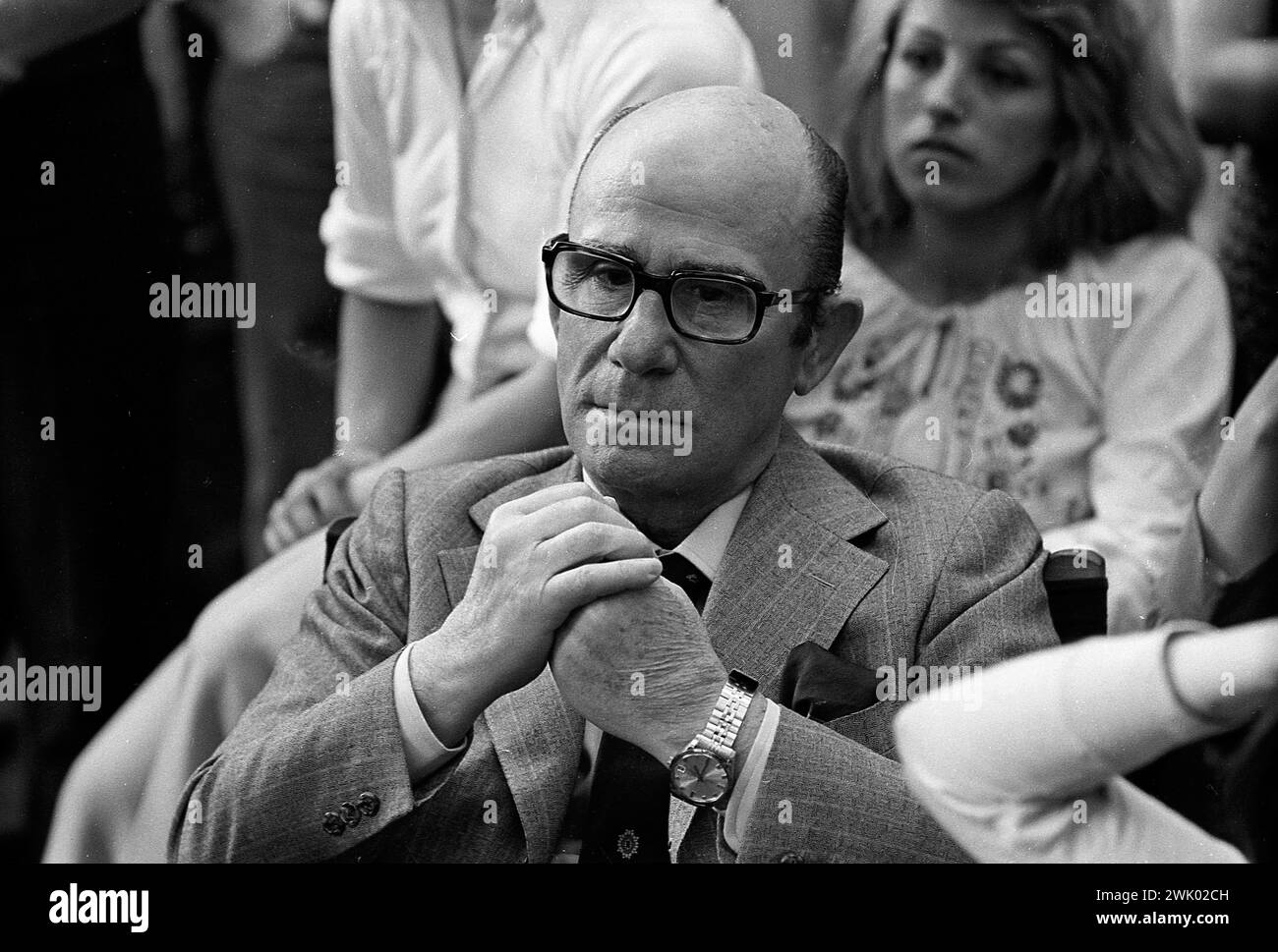 Argentine comedian José (Pepe) Biondi, during an actors meeting at the ...