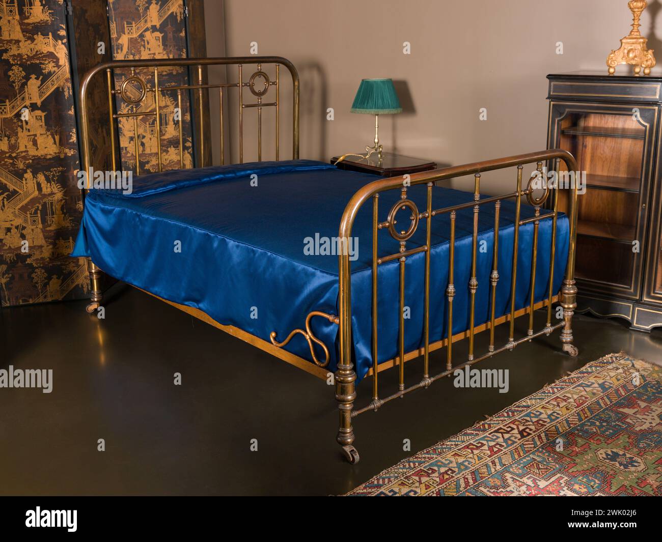 Anonymous, Bed by Marcel Proust (common name), 1880. Brass; Modern ...