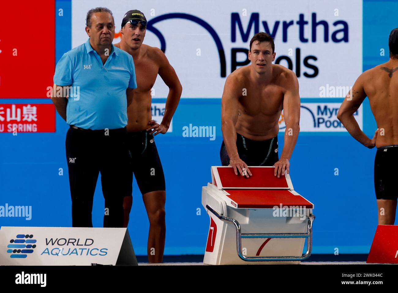 Doha, Qatar. 17th Feb, 2024. DOHA, QATAR - FEBRUARY 17: Stan Pijnenburg ...