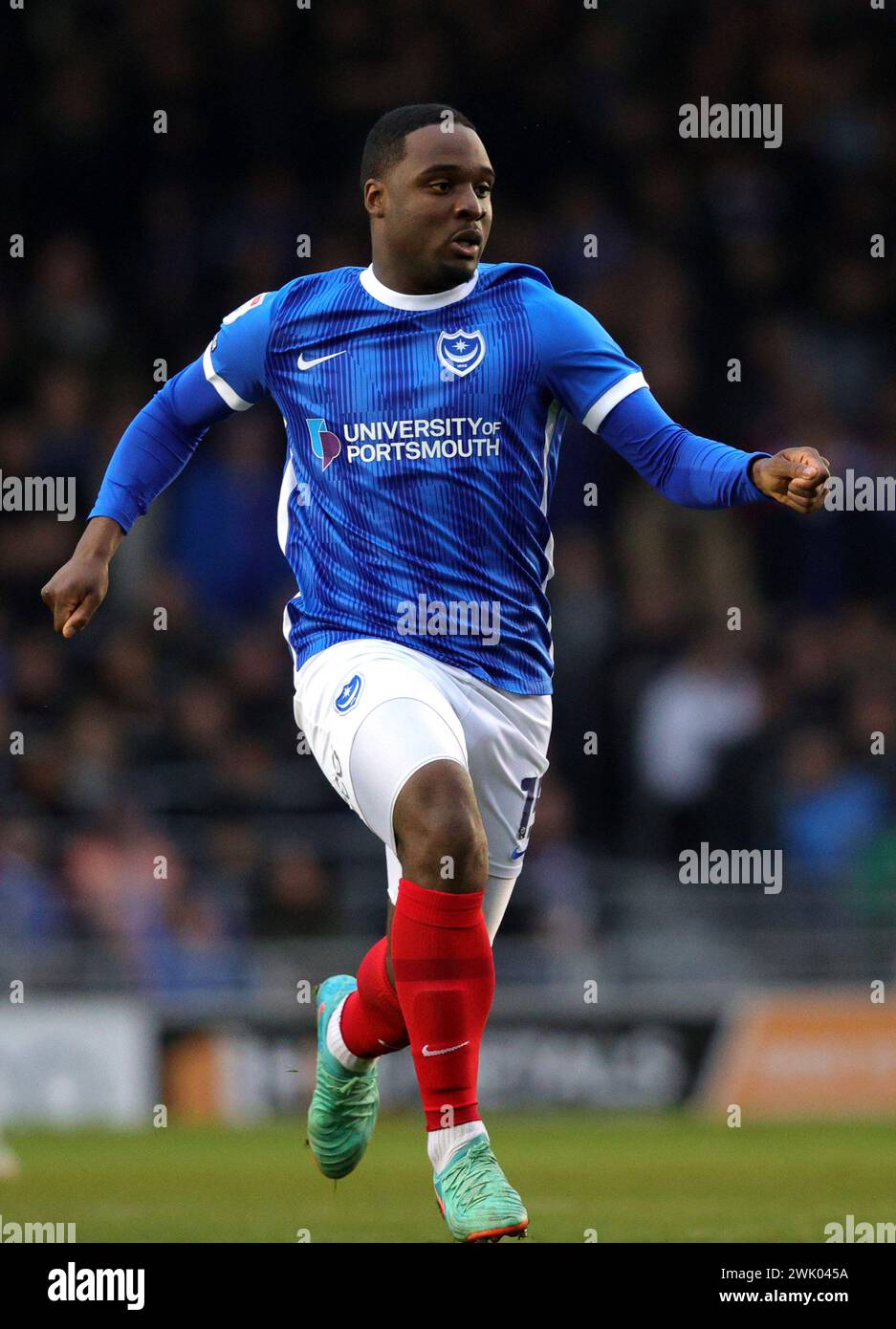 Portsmouth's Christian Saydee during the Sky Bet League One match at ...