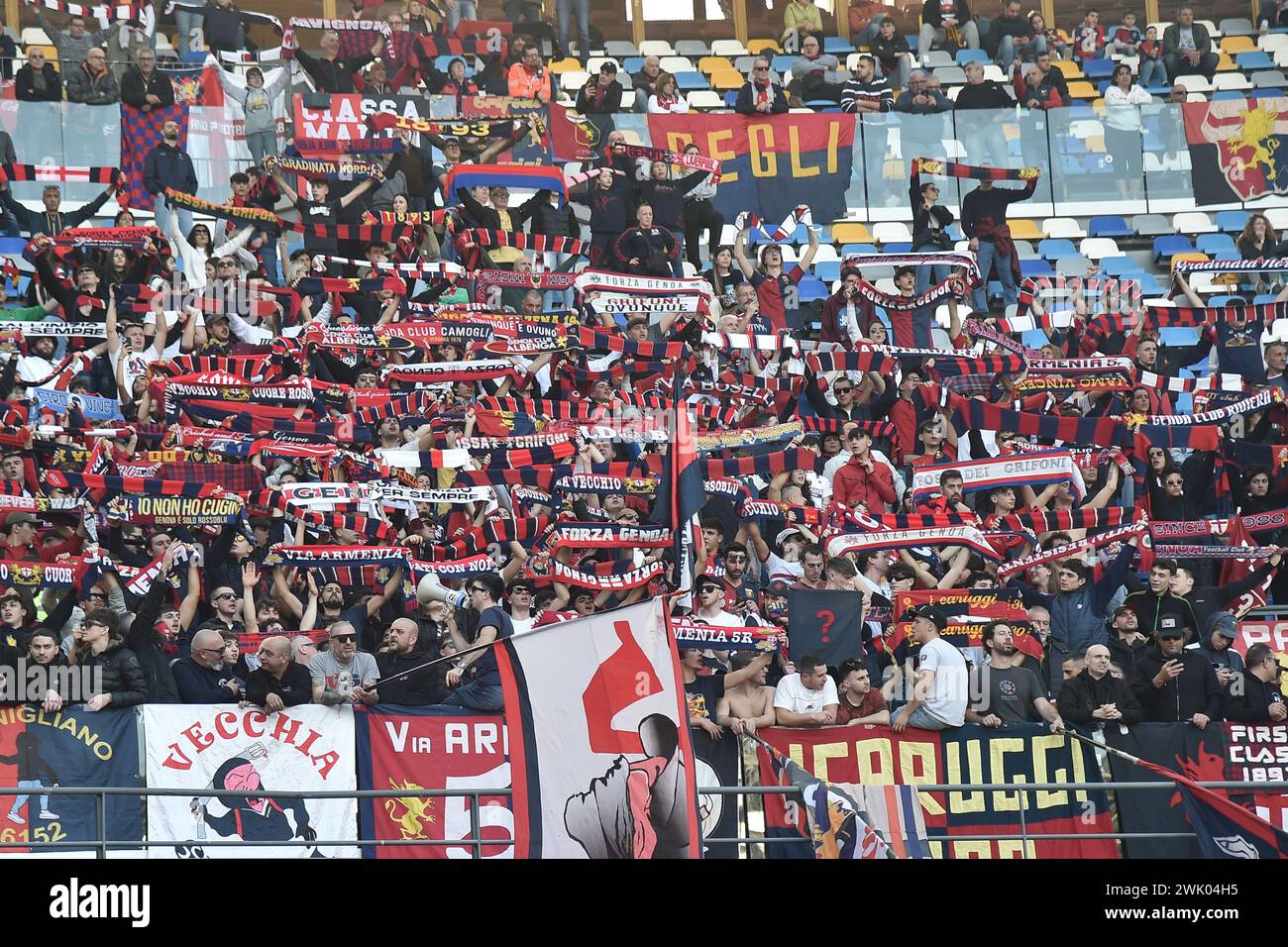 Genoa fans hi-res stock photography and images - Alamy